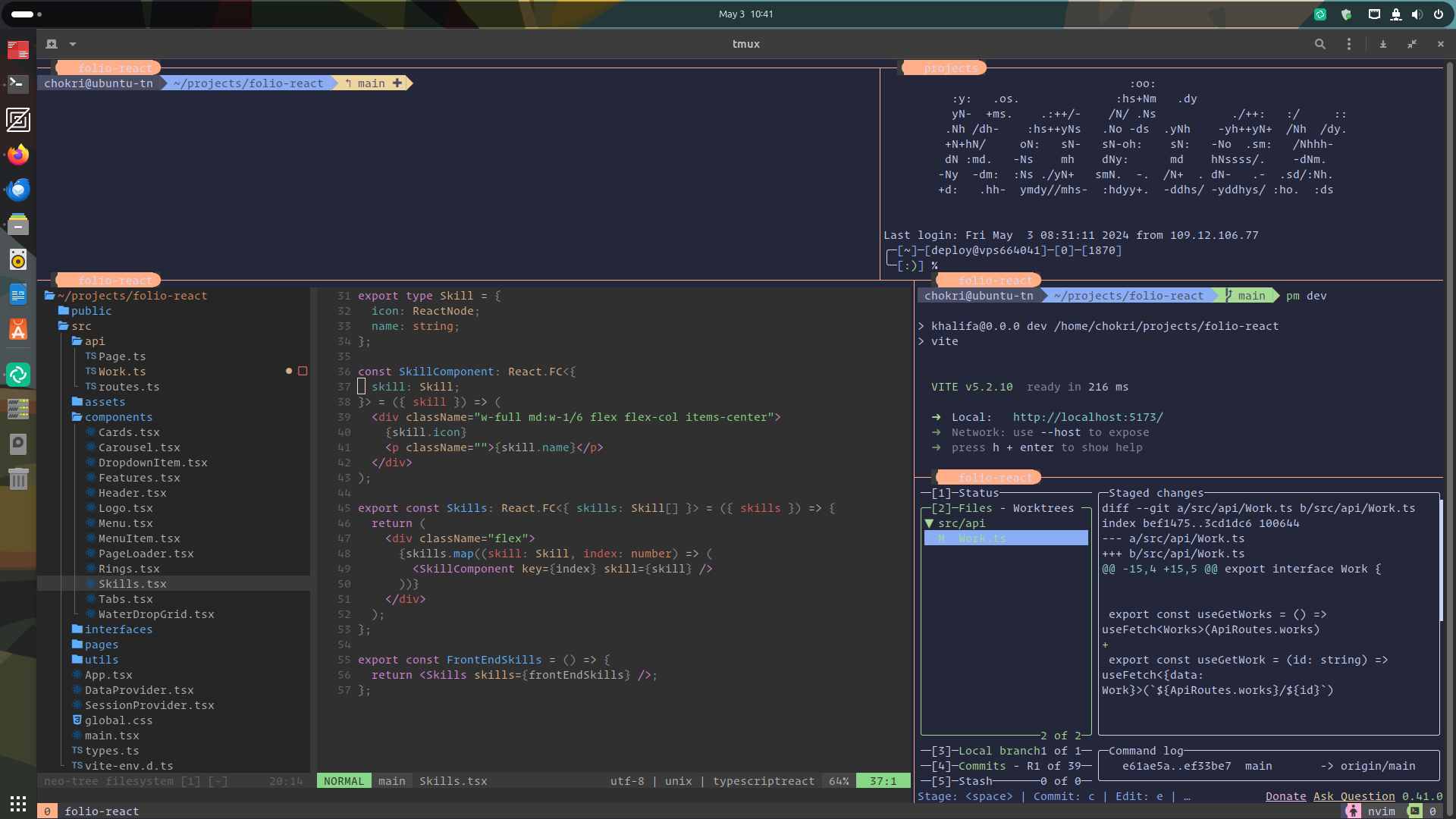 Tmux for Terminal Management - Kaliex